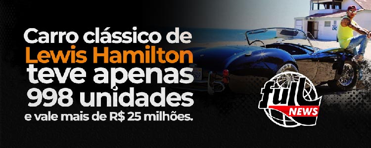 Shelby Cobra 427: Carro clássico do Lewis Hamilton de R$ 25 milhões