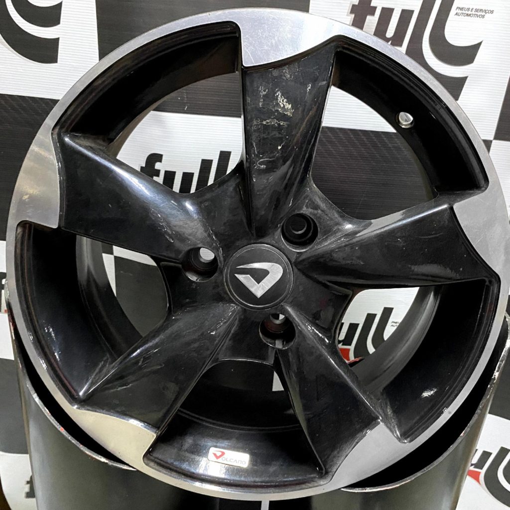 Jogo de Rodas Aro 15 Volcano Renault Kwid: Qualidade e Estilo - Full Pneus